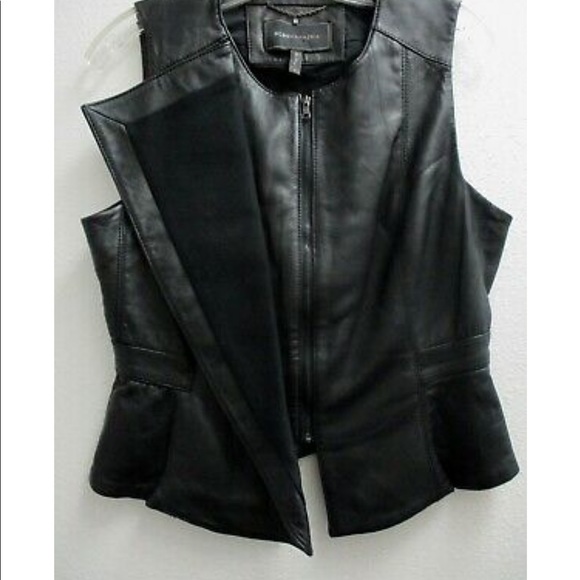 BCBGMaxAzria | Other | Fall Salenwt Bcbg Leather Vest | Poshmark